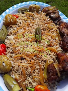 Soumara lafri ( soumara ou soumbala étouffé dans le riz ) - Cuisine de Chez Nous