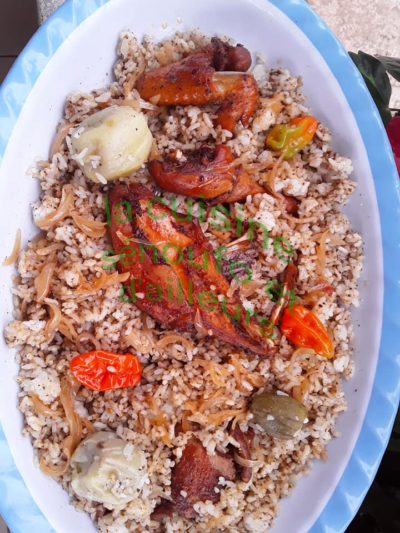 Soumara lafri ( soumara ou soumbala étouffé dans le riz ) - Cuisine de Chez Nous