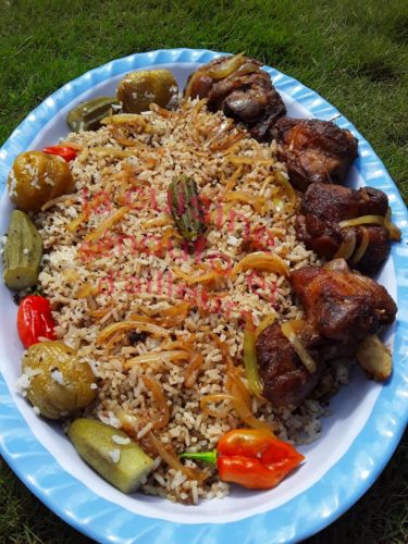 Soumara lafri ( soumara ou soumbala étouffé dans le riz ) - Cuisine de Chez Nous