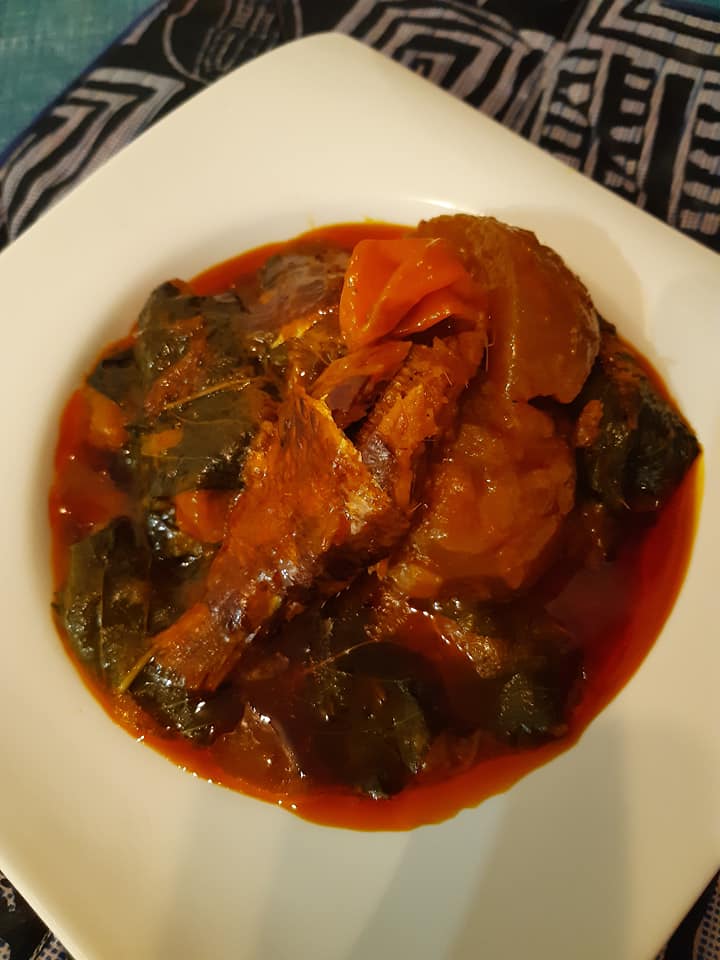 Ekwang revisité, a la base on utilise les feuilles de macabo – Cuisine ...