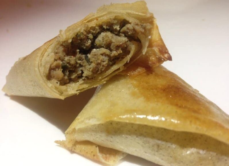 Samoussa à la viande hachée et aux épices du maroc - Cuisine de Chez Nous
