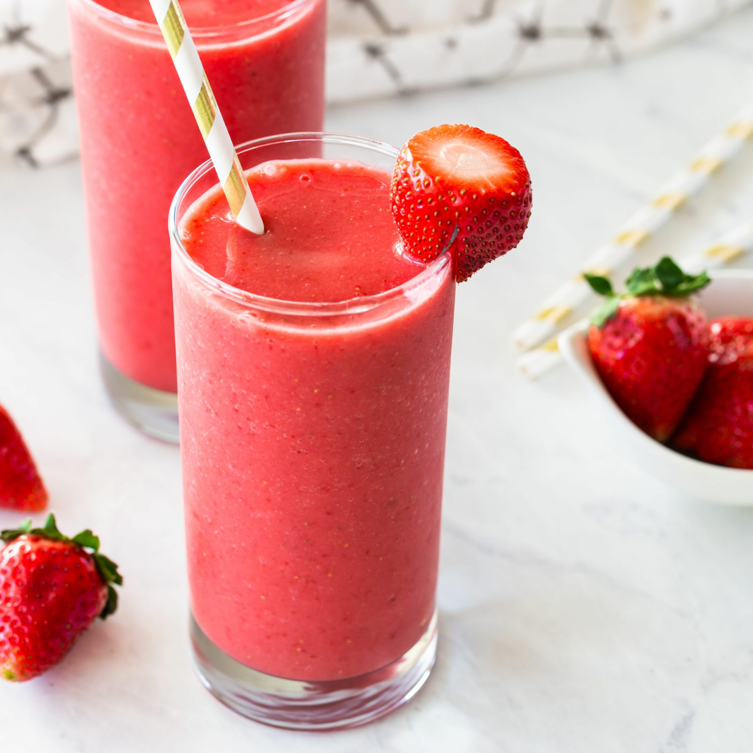 Jus de fraise glacé – Cuisine de Chez Nous