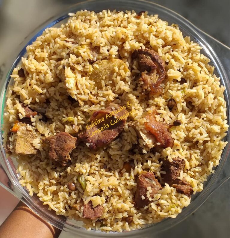 Riz soumara aux legumes poissonViandes - Cuisine de Chez Nous