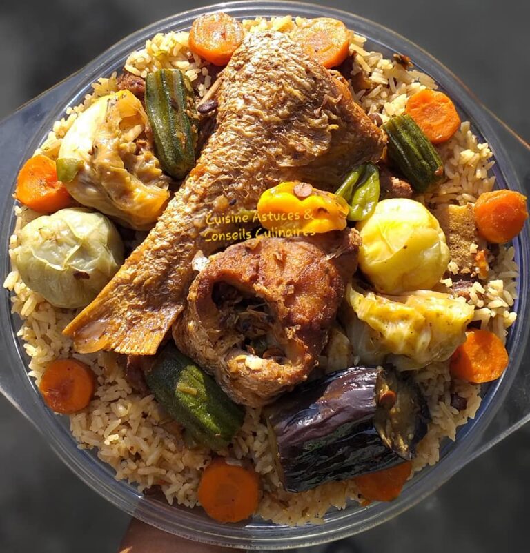 Riz soumara aux legumes poissonViandes - Cuisine de Chez Nous