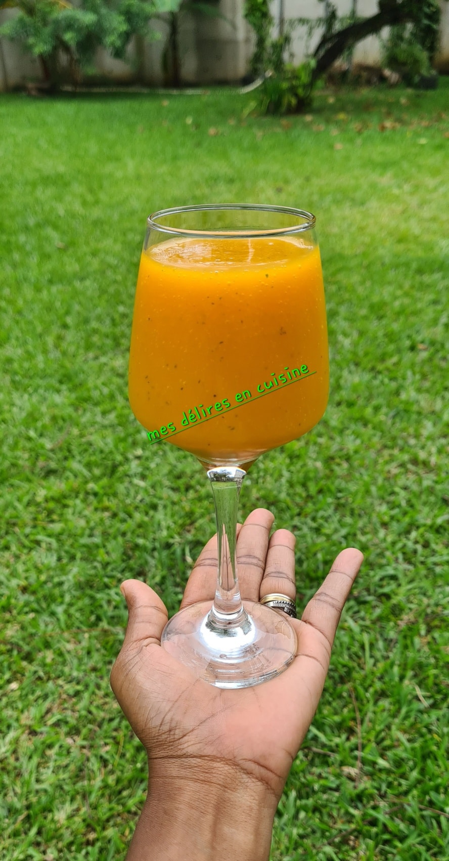 Jus de mangue à la carotte - Cuisine de Chez Nous