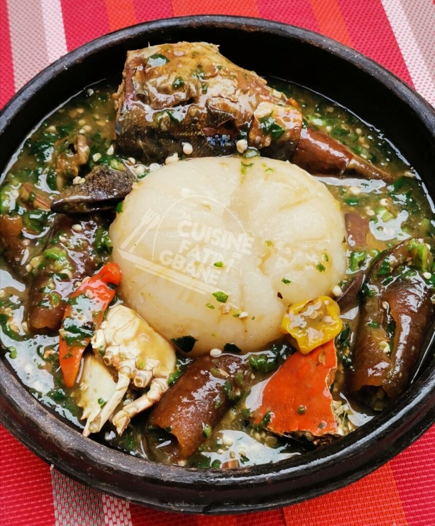 Du placali à la sauce kopê - Cuisine de Chez Nous