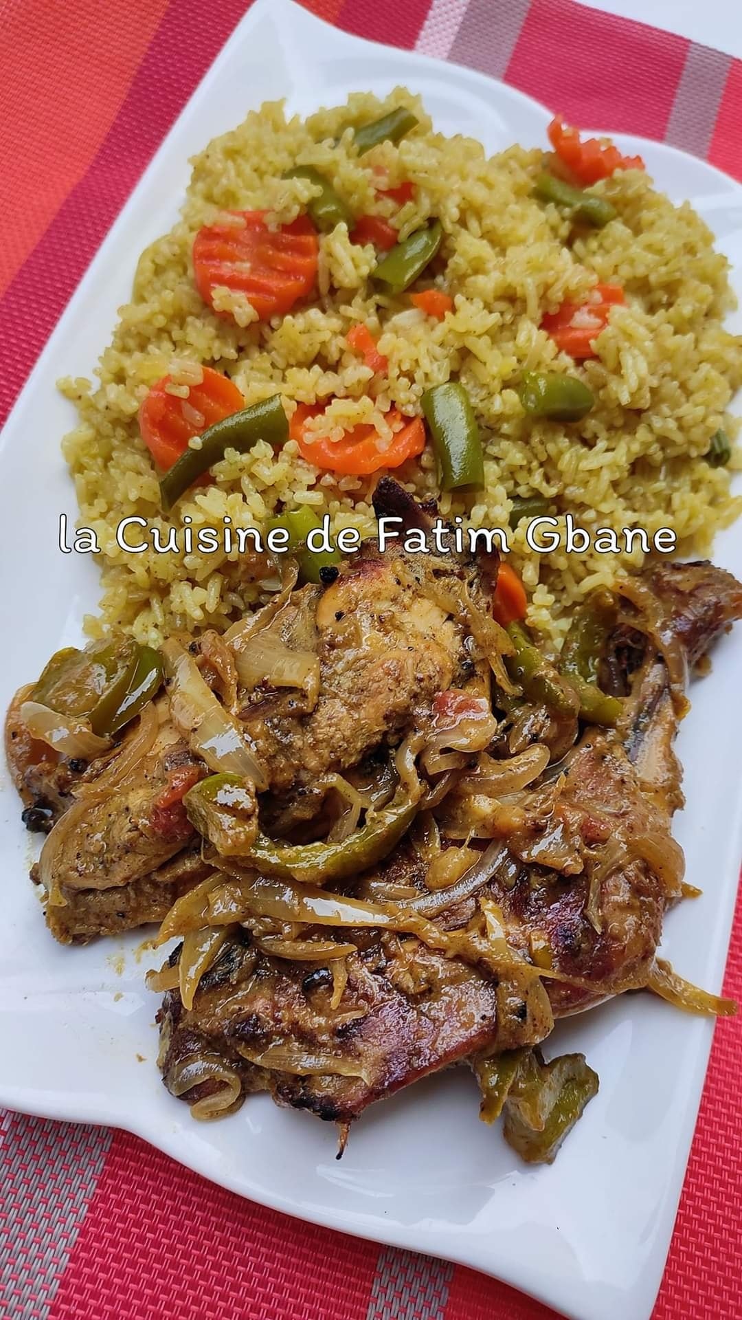 délicieux riz gras au poulet😍 - Cuisine de Chez Nous