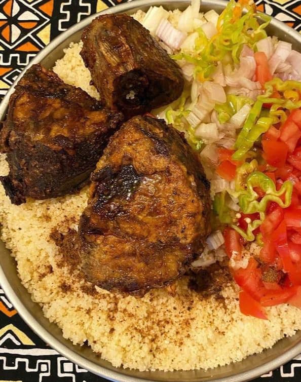 Garba attiéké - Cuisine de Chez Nous