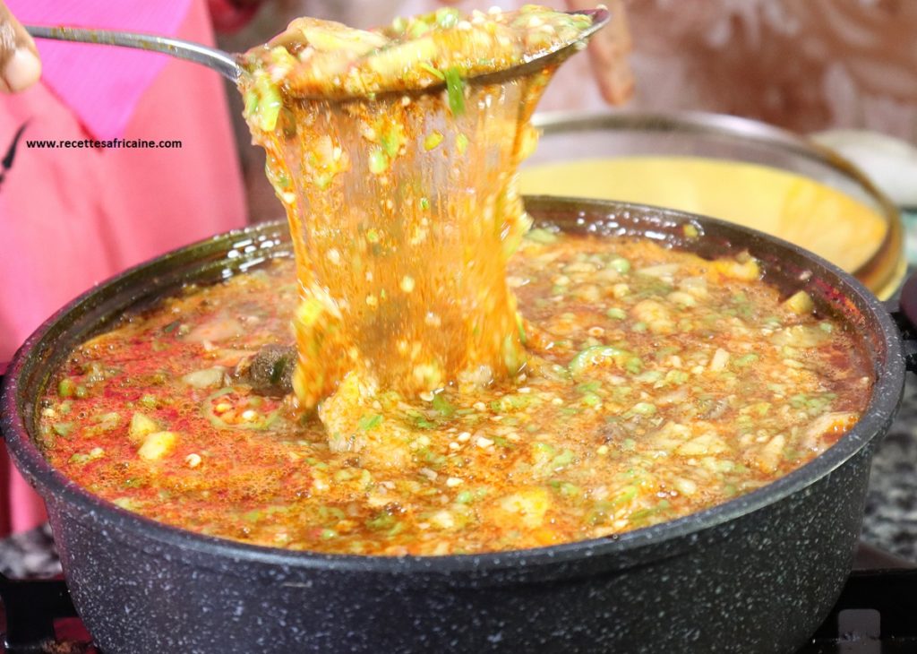 Délicieuse sauce gombo - Cuisine de Chez Nous