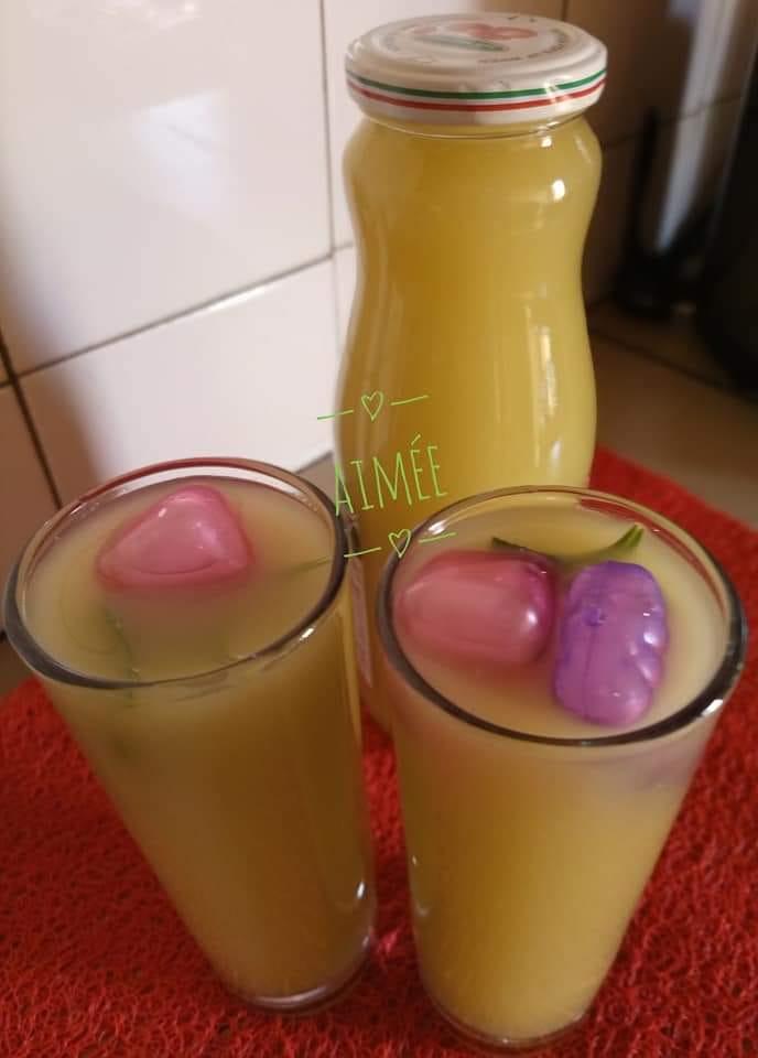 Jus de gingembre - Cuisine de Chez Nous
