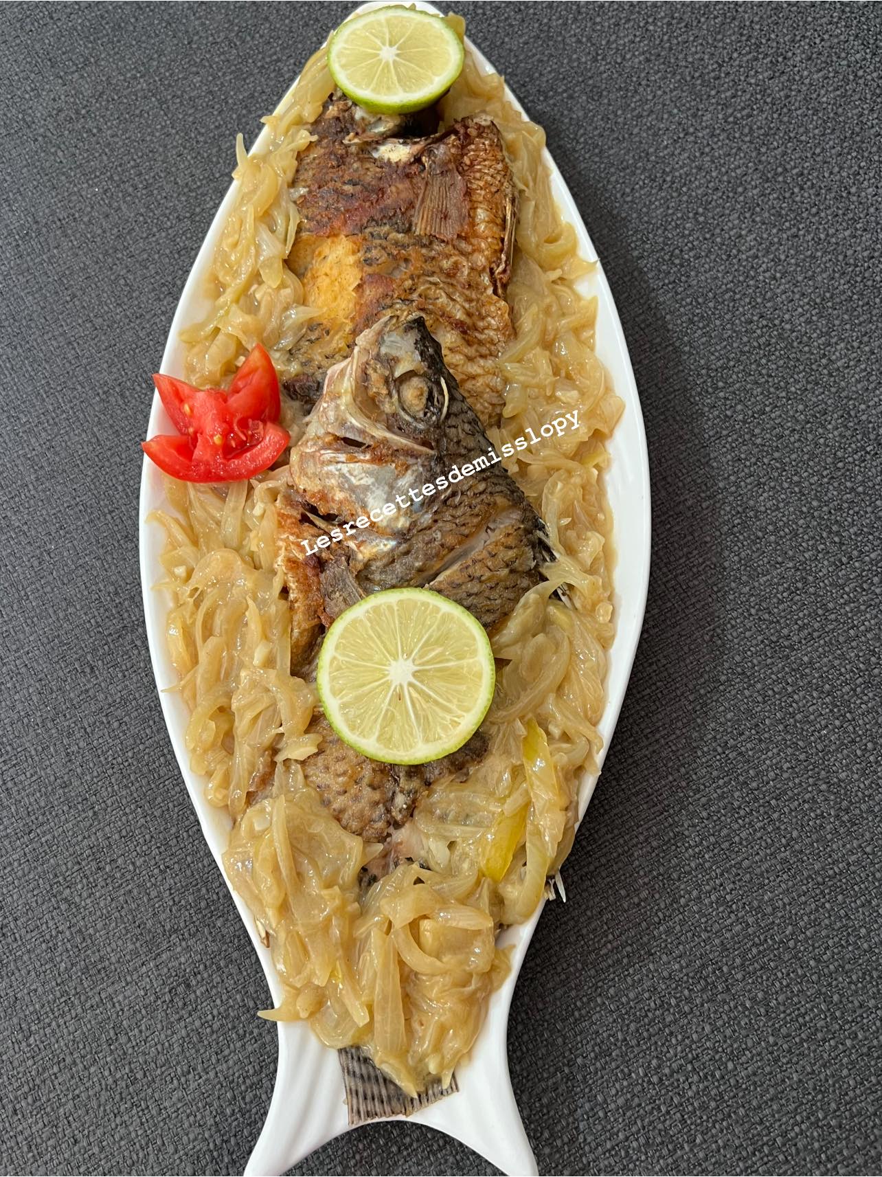 Yassa de poisson a la moutarde - Cuisine de Chez Nous