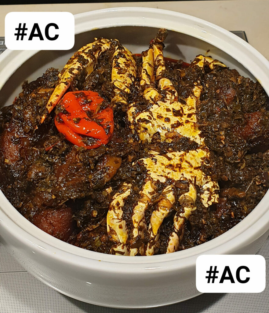 Sauce feuilles de patate douce - Cuisine de Chez Nous