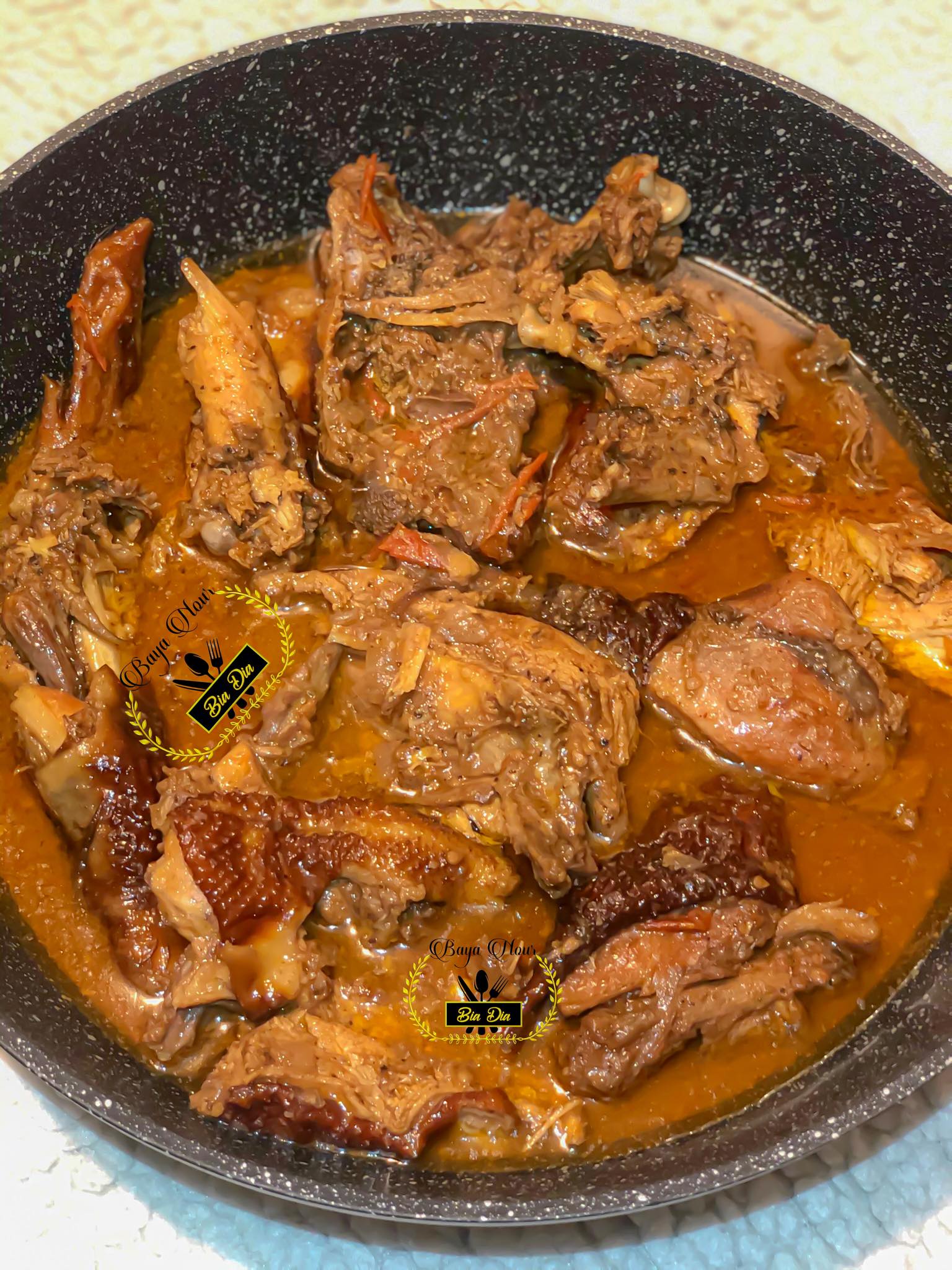 Poulet à l’Odika 🥘🤤😍. – Cuisine de Chez Nous
