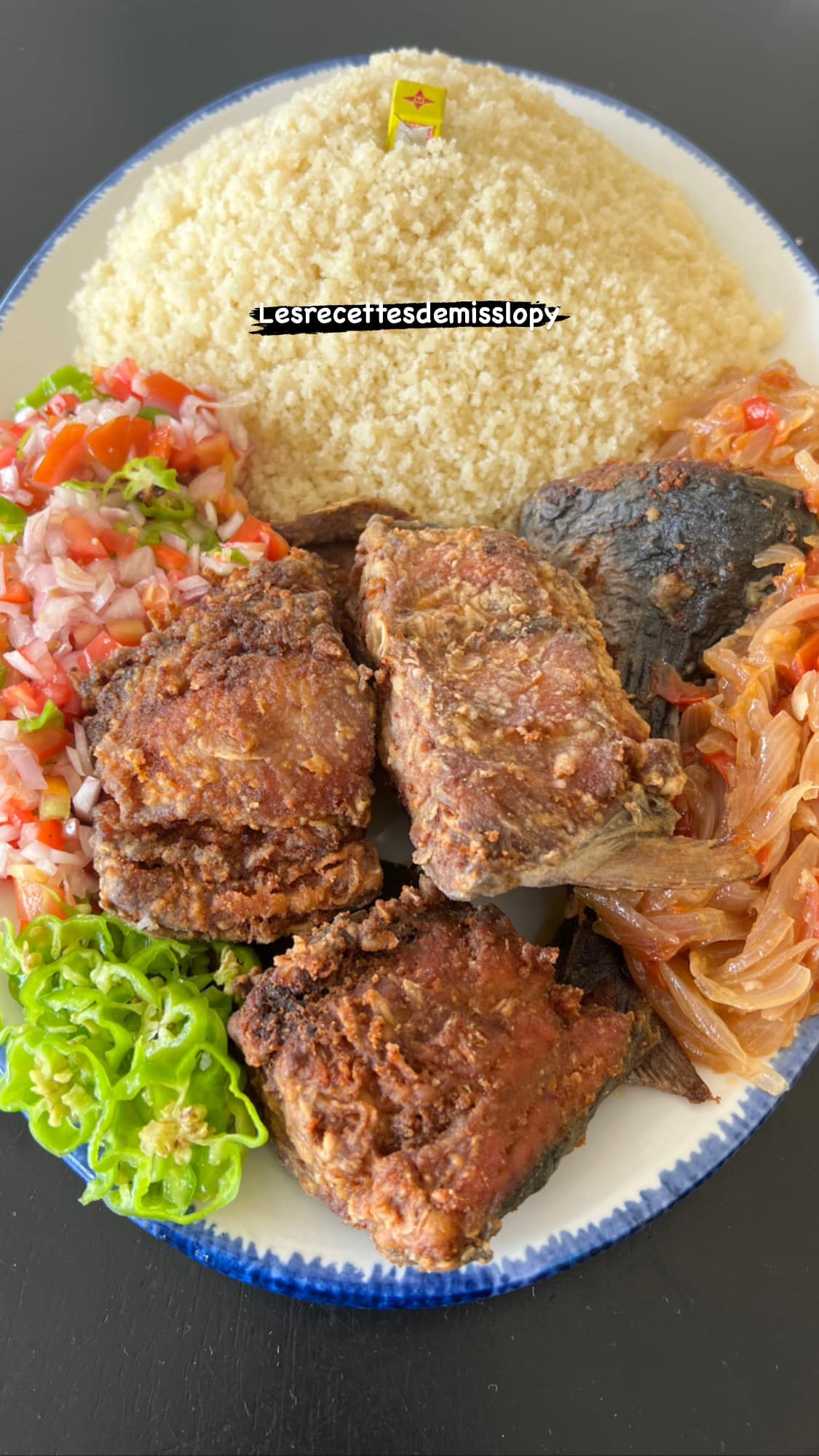 Garba chocco et ses piments – Cuisine de Chez Nous