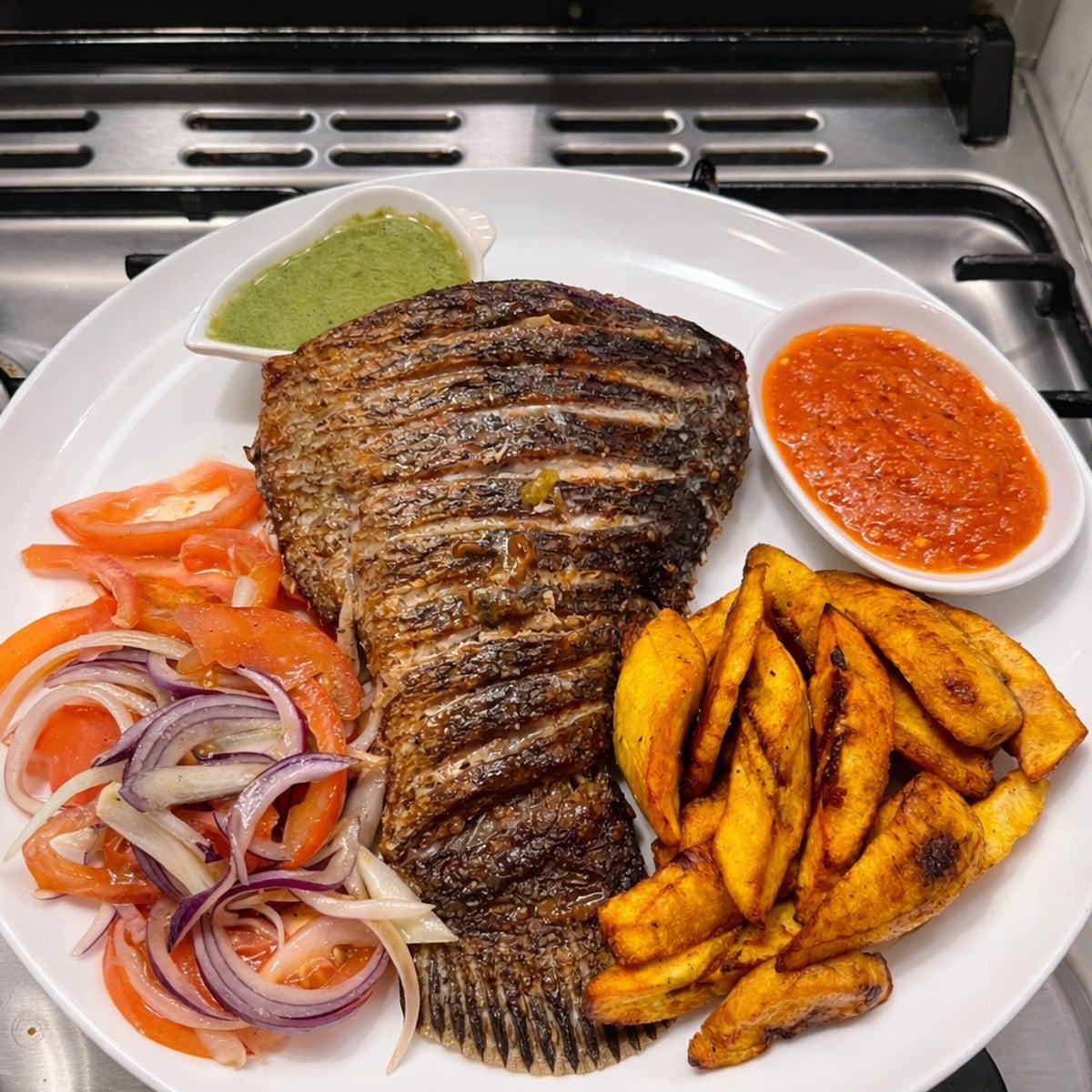 Poisson royal et ses gardes de… | Cuisine de Chez Nous