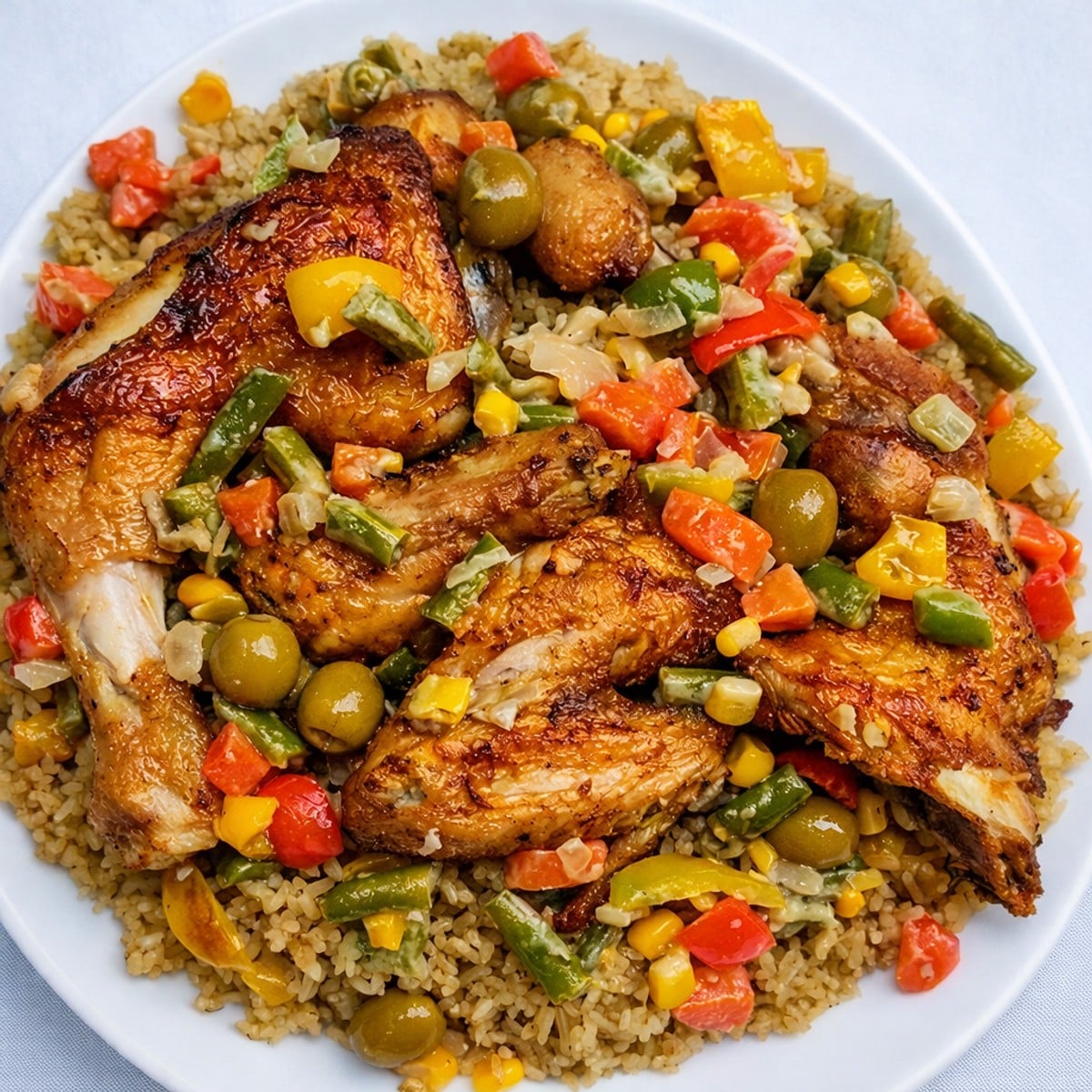 Tchep au poulet : recette sénégalaise traditionnelle | Cuisine de Chez Nous